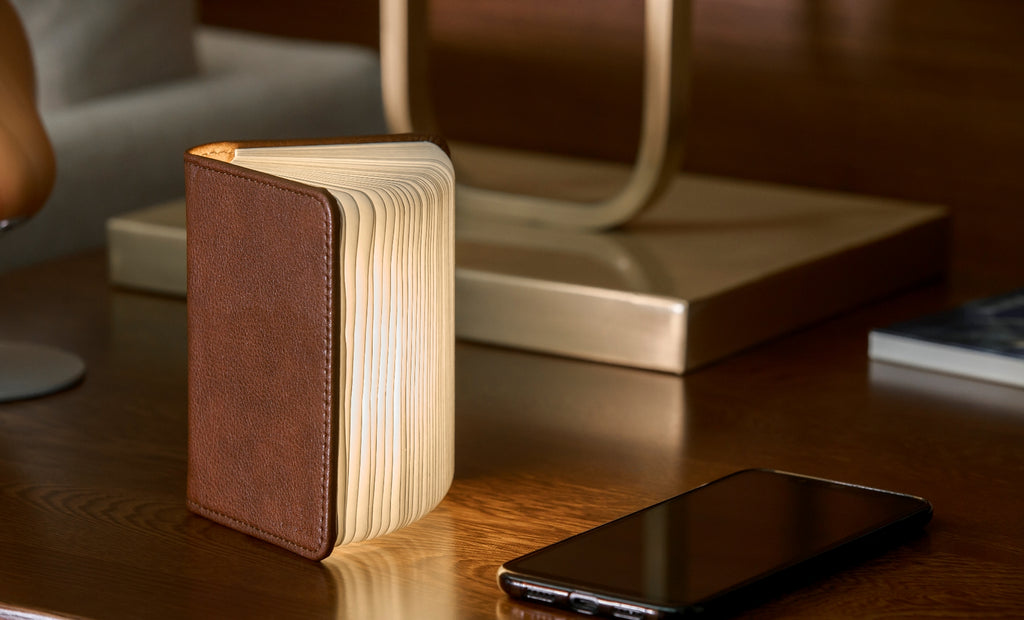 Mini Smart Book Light (Fibre Leather) – Augustus Brandt